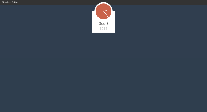 Clockface Online - Live Clock Face - Home