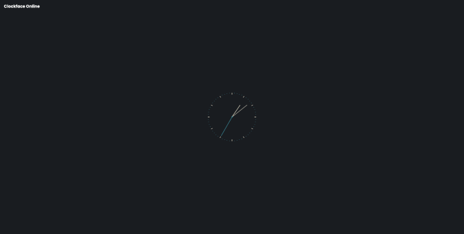 Clockface Online - Live Clock Face - Home