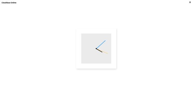 Clockface Online - Live Clock Face - Home